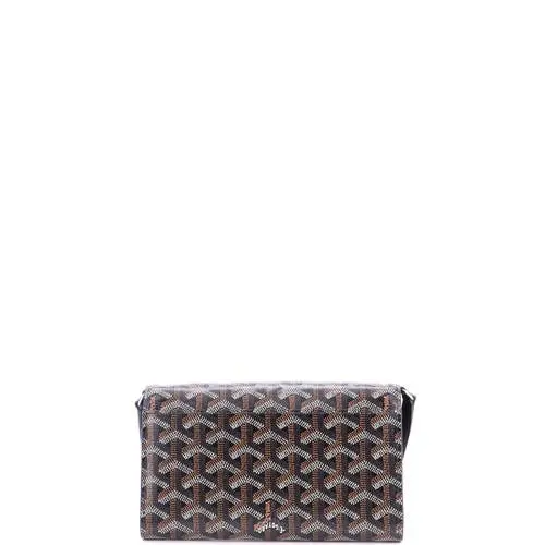 Goyard Varenne Continental Wallet With Strap Coated Canvas