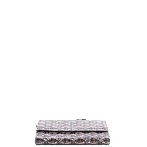 Goyard Varenne Continental Wallet With Strap Coated Canvas