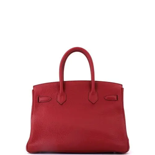 Hermès Birkin Handbag Togo With Palladium Hardware 30