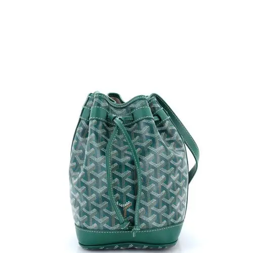 Goyard Petit Flot Bucket Bag Coated Canvas Pm