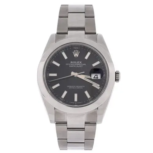 ROLEX Oyster Perpetual Datejust Automatic Watch Stainless Steel 41