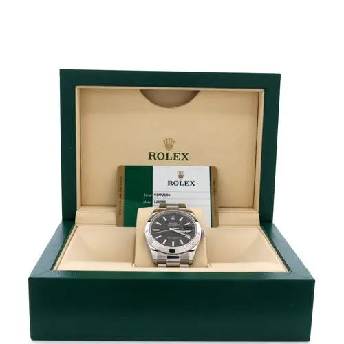 ROLEX Oyster Perpetual Datejust Automatic Watch Stainless Steel 41