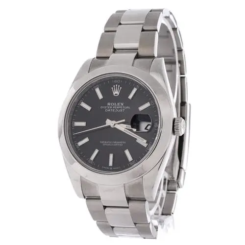 ROLEX Oyster Perpetual Datejust Automatic Watch Stainless Steel 41