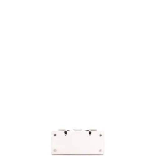 Goyard Structured Saigon Top Handle Bag Coated Canvas With Leather Mini