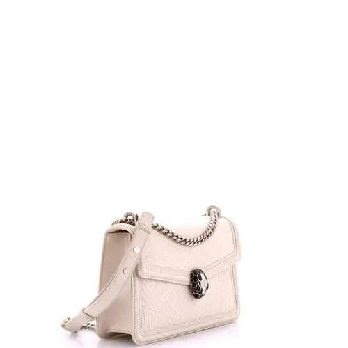 BVLGARI Serpenti Forever Shoulder Bag Quilted Leather Small