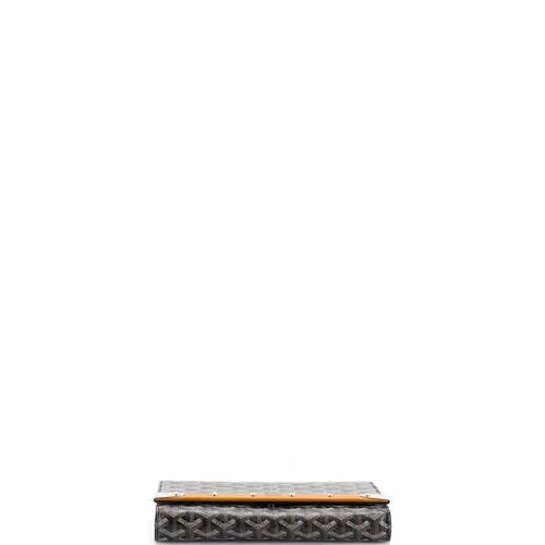 Goyard Monte Carlo Clutch With Strap Coated Canvas Pm