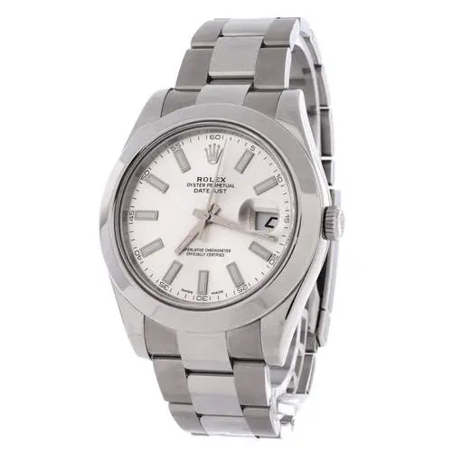 ROLEX Oyster Perpetual Datejust Ii Automatic Watch Stainless Steel 41