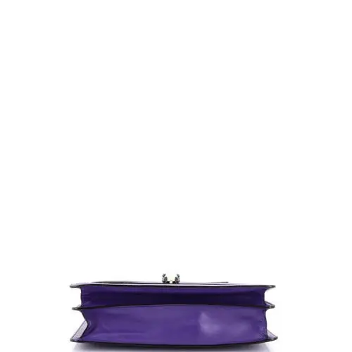 BVLGARI Serpenti Forever Square Shoulder Bag Leather Large