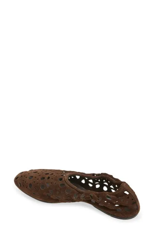Alaïa Neo Vienne Perforated Ballet Flat