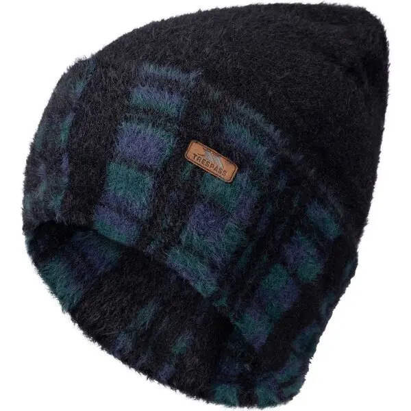 TRESPASS Atlas Tartan Reversible Beanie