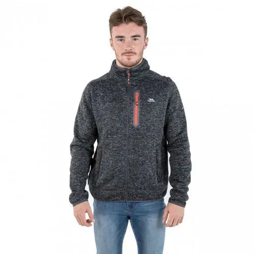 TRESPASS Bingham Fleece Jacket - Black Marl