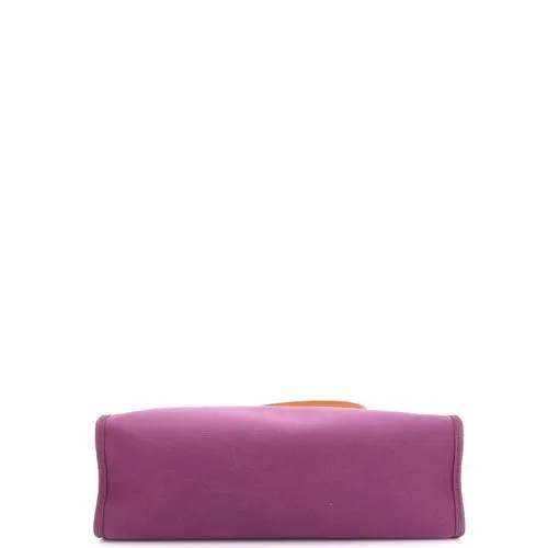 Hermès Herbag Zip Leather And Toile 31