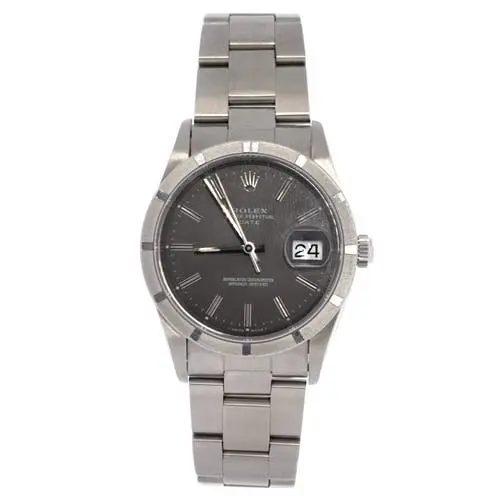 ROLEX Oyster Perpetual Date Automatic Watch Stainless Steel 34