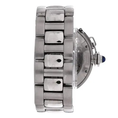 CARTIER Pasha De Gmt Power Reserve Automatic Watch Stainless Steel 38