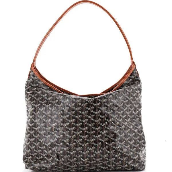 Goyard Boheme Hobo Coated Canvas - Brown