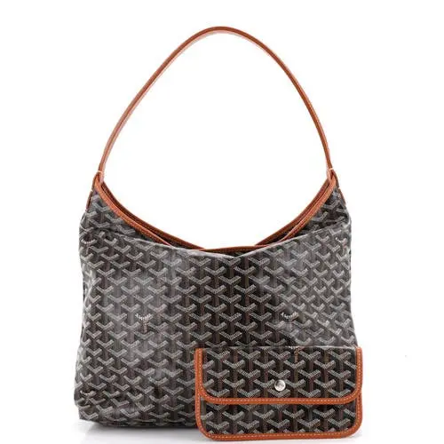 Goyard Boheme Hobo Coated Canvas