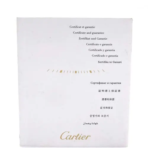 CARTIER Tank Anglaise Quartz Watch Stainless Steel 23
