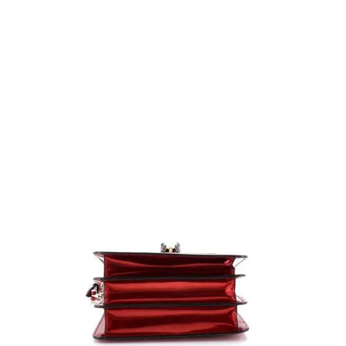 BVLGARI Serpenti Top Handle Bag Patent Small