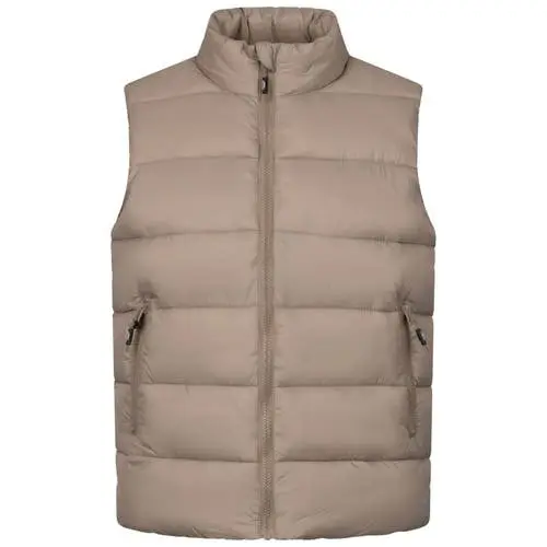 TRESPASS Simone Padded Casual Vest - Sand