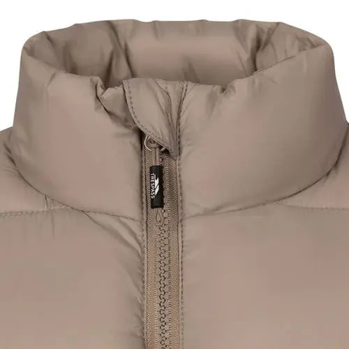 TRESPASS Simone Padded Casual Vest - Sand