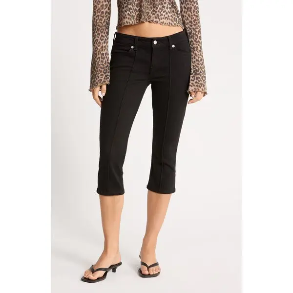 RE/DONE Danni Jean Shorts - Midnight Dr
