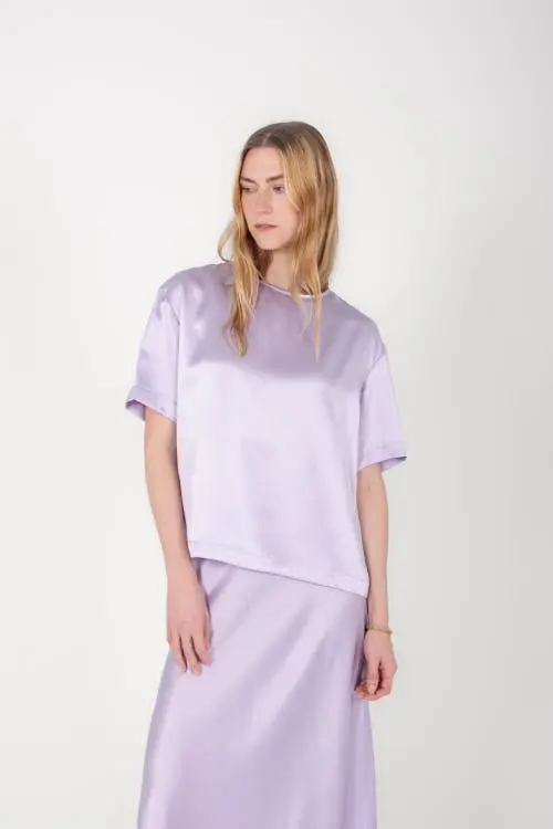 ALYSON EASTMAN Roxi Top - Lavender