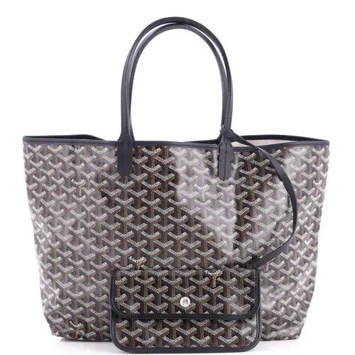 Goyard Saint Louis Tote Coated Canvas Pm