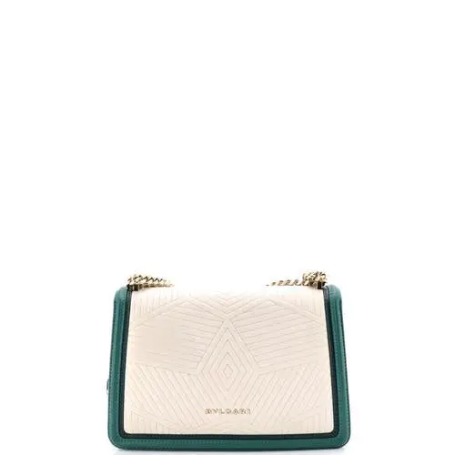 BVLGARI Serpenti Forever Shoulder Bag Quilted Leather