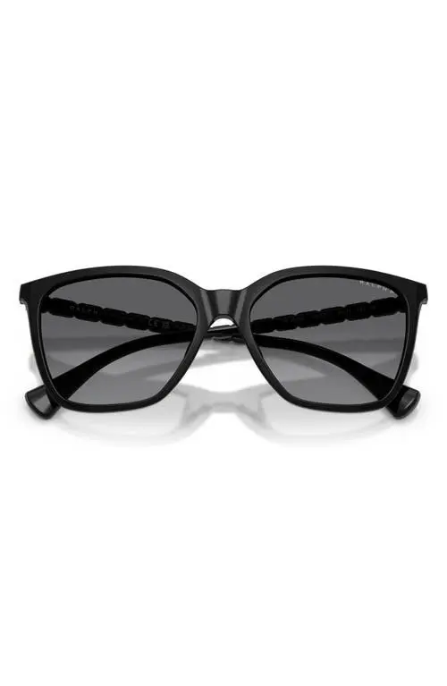 Ralph Lauren Ra5328u 56mm Polarized Gradient Square Sunglasses