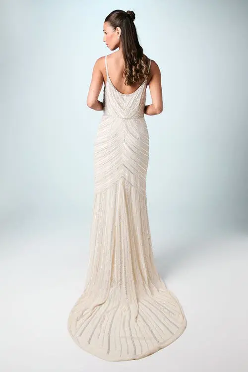 Coast Embellished Strappy Maxi Dress