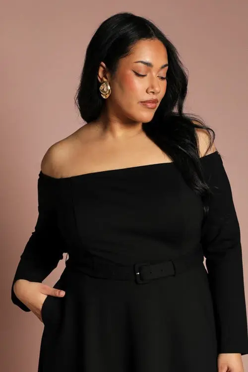Coast Plus Bardot Midi Dress