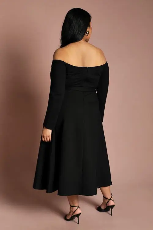 Coast Plus Bardot Midi Dress