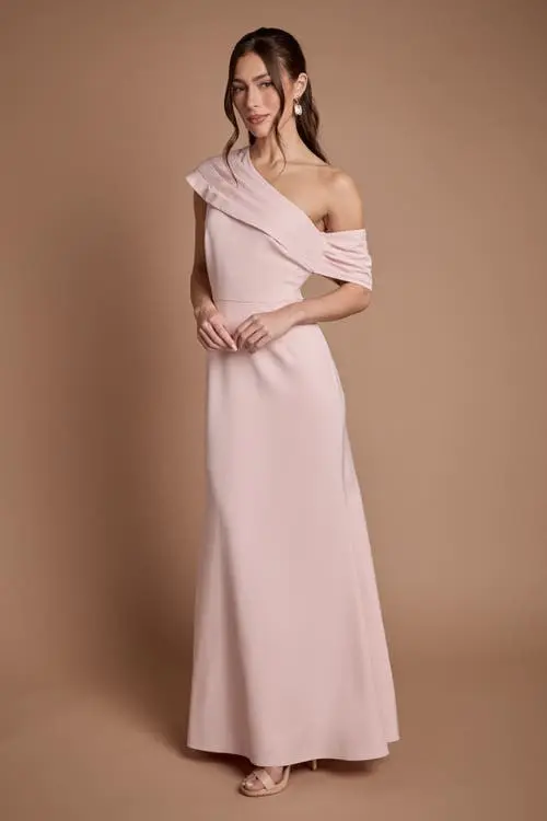 Coast One-shoulder Asymmetric Maxi Dress