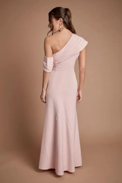 Coast One-shoulder Asymmetric Maxi Dress
