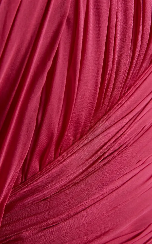 Zuhair Murad Chiffon One-shoulder Long Dress