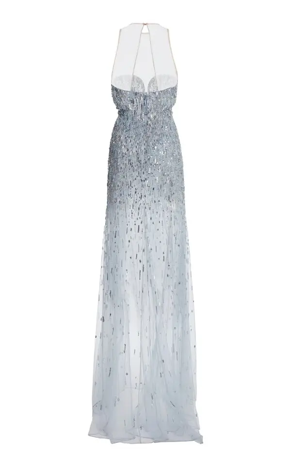 Zuhair Murad Embroidered Tulle Gown