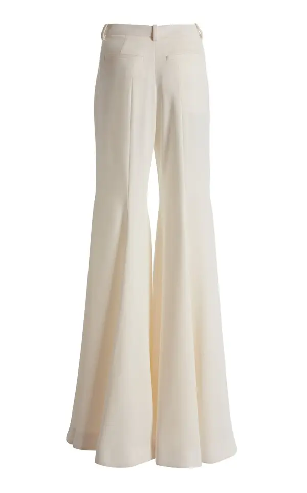 Zuhair Murad Light Cady Folded Bottoms/pants