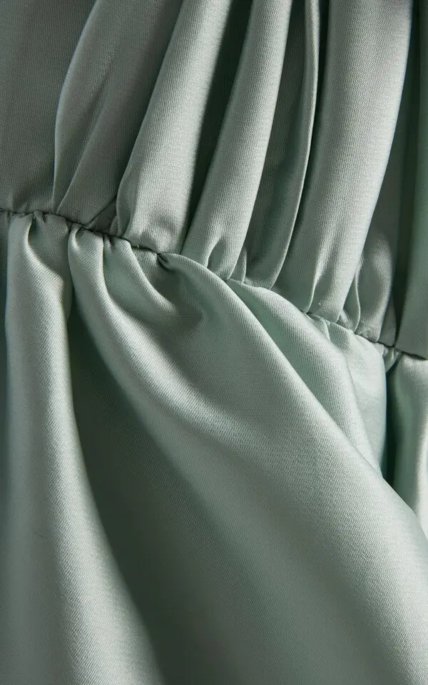 Zuhair Murad Mikado Gown Dres With Ribbons