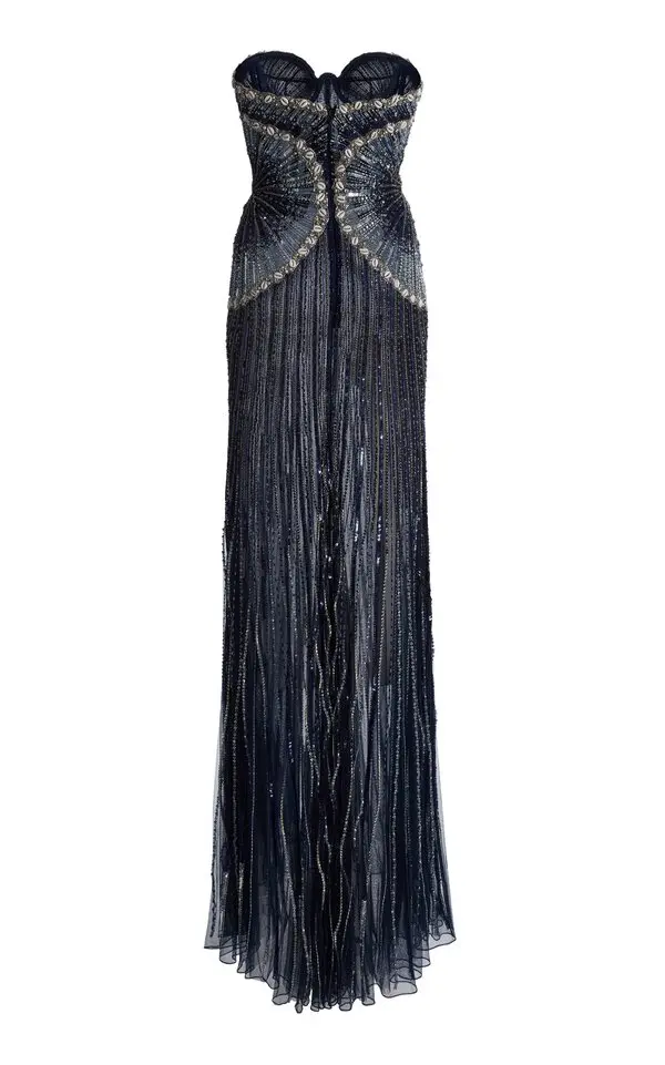 Zuhair Murad Embroidered Tulle Gown