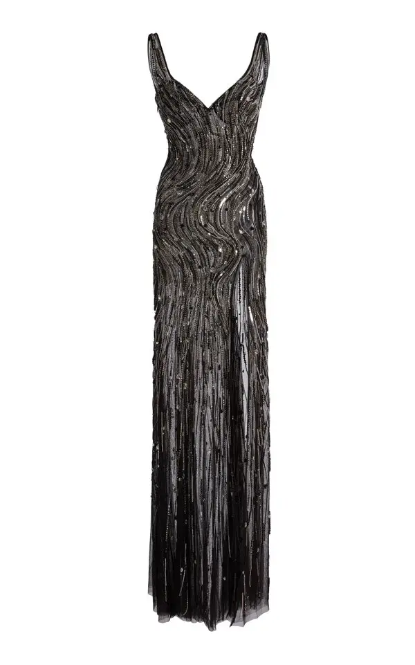 Zuhair Murad Embellished Tulle Gown