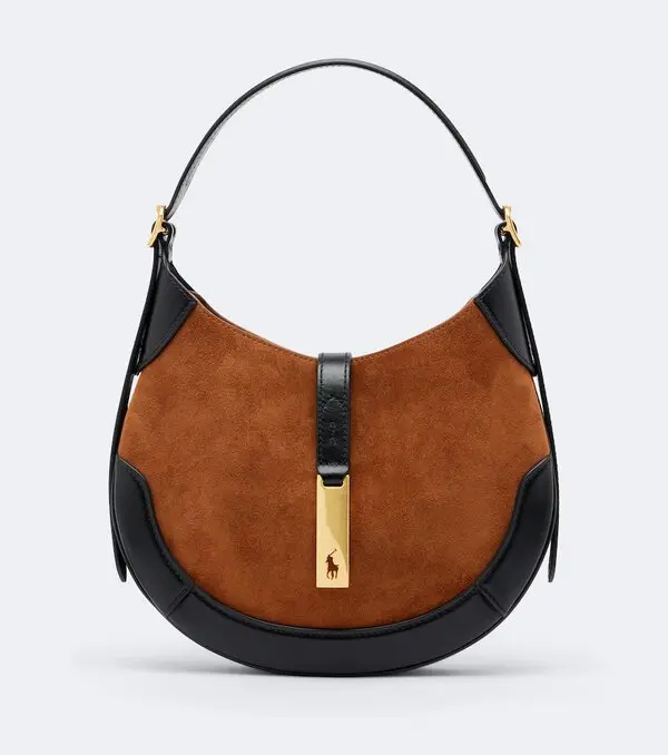 Polo Ralph Lauren Small Suede Shoulder Bag