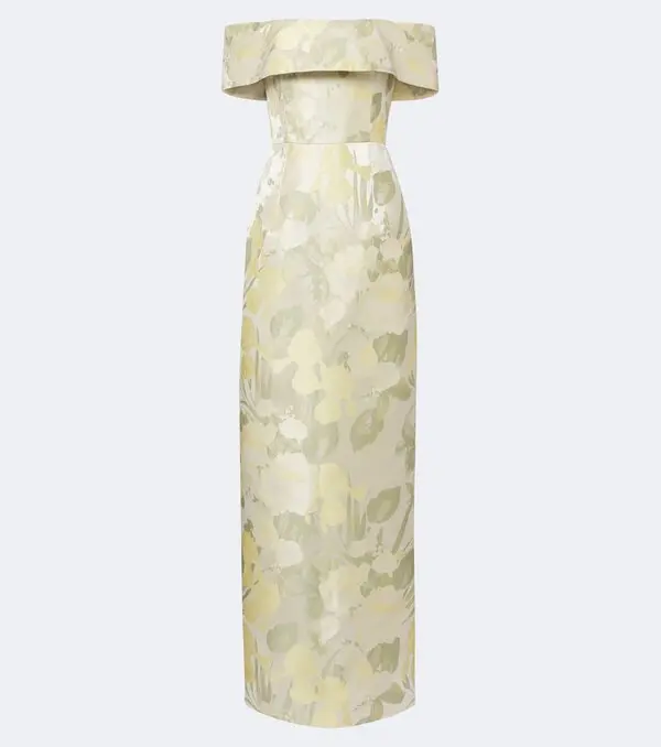 MARKARIAN Clover Floral Gown - Yellow