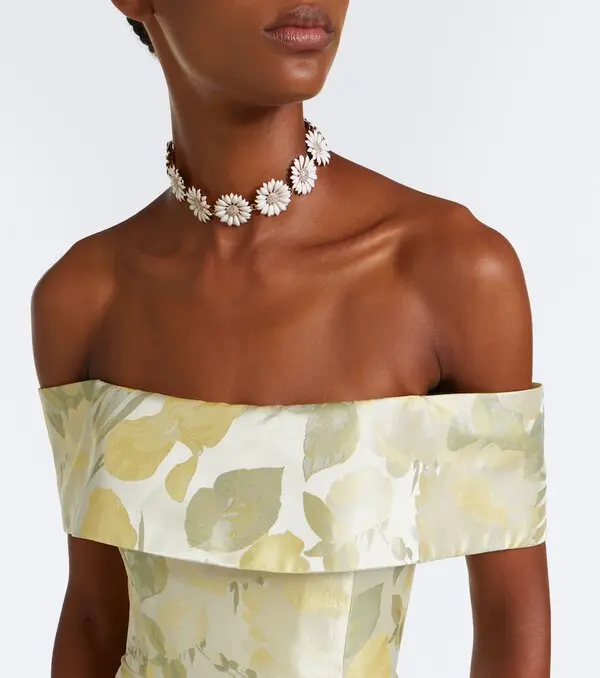 MARKARIAN Clover Floral Gown