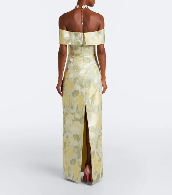 MARKARIAN Clover Floral Gown
