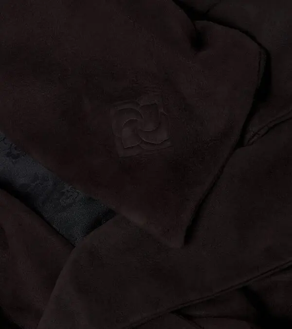 Magda Butrym Suede Head Scarf