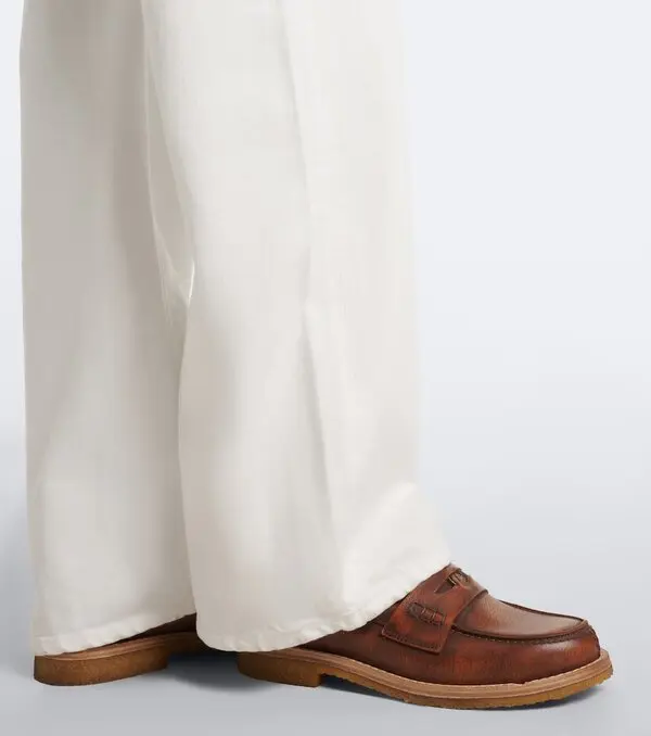 GOLDEN GOOSE Jerry Leather Penny Loafers