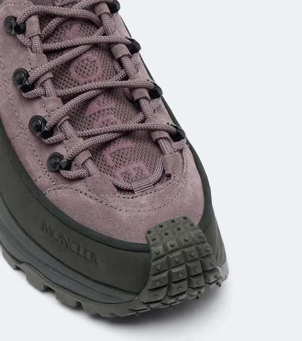 Moncler Trailgrip Lite3 Suede Sneakers - Purple