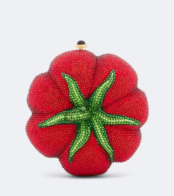 Judith Leiber Disney Magic Coach Pumpkin Clutch - Red