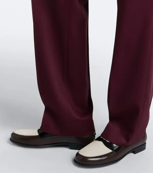 Burberry Wool Straight Pants
