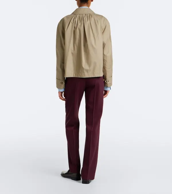 Burberry Wool Straight Pants